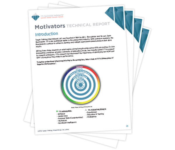 Motivators/Driving Forces (In Revision) - TTI Research
