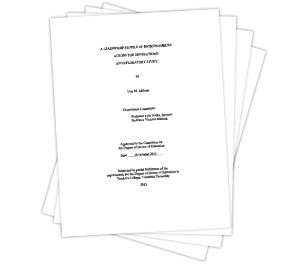 A Leadership Profile of Entrepreneurs Across the Generations: An ...